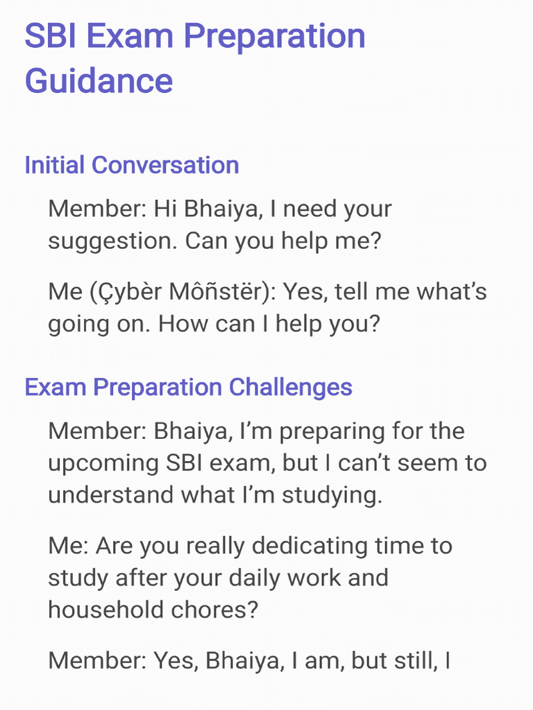 The Journey To SBI Success Motivational Guidance For Aspiring Bankers | PDF