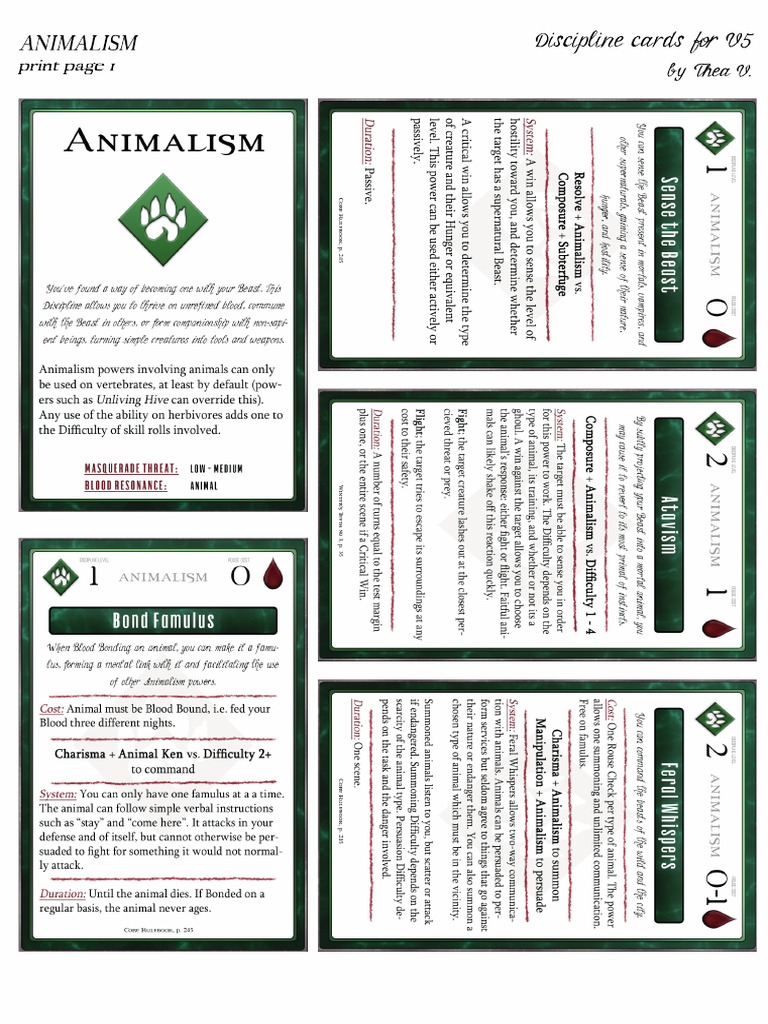 Animalism Print 1 | PDF