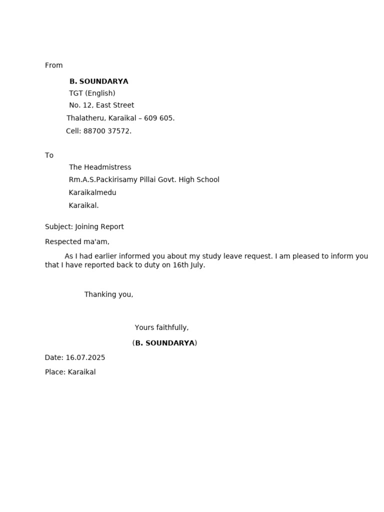 Joining Report | PDF