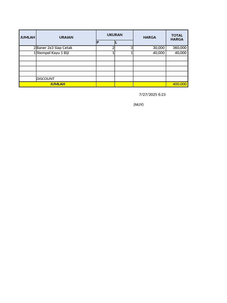 Contoh Nota | PDF