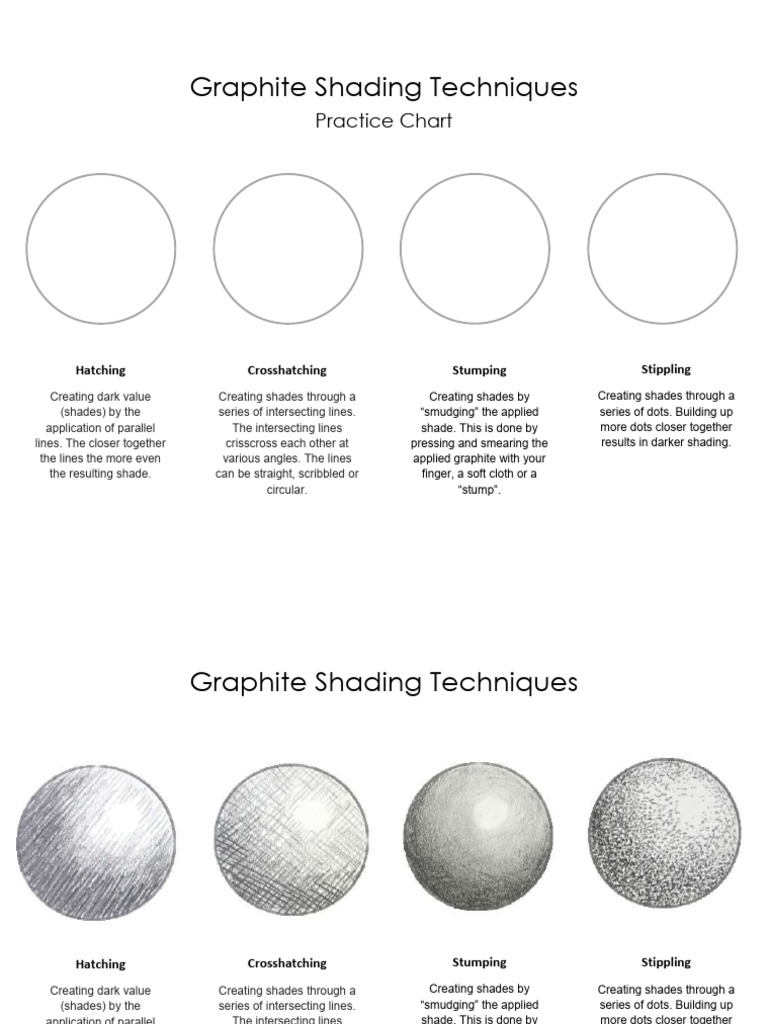Graphite Shading Techniques Guide | PDF