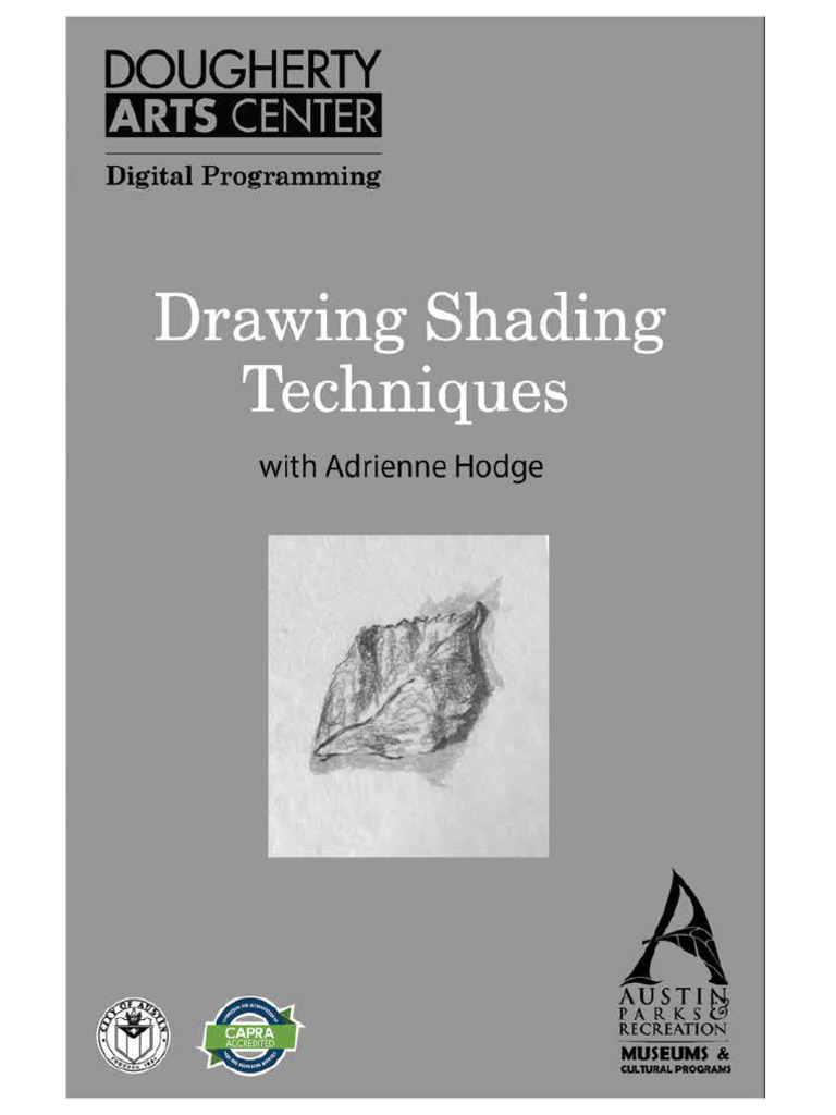 Hodge Adrienne Practicing Value Shading Techniques | PDF | Drawing | Pencil