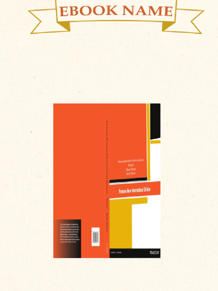 Advanced Electronic Communications Systems 6 International Edition ...