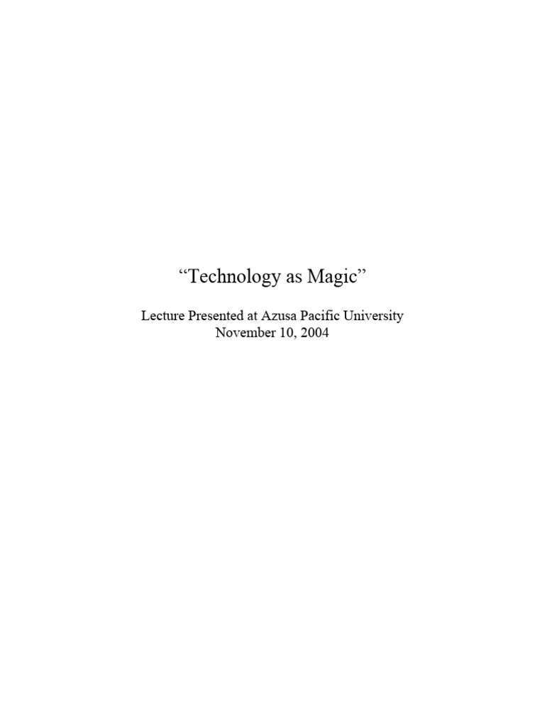 .Trashed 1755619565 Technology Magic | PDF | Psychotherapy | Self Esteem