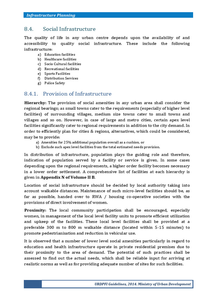 URDPFI - School | PDF | Infrastructure | City