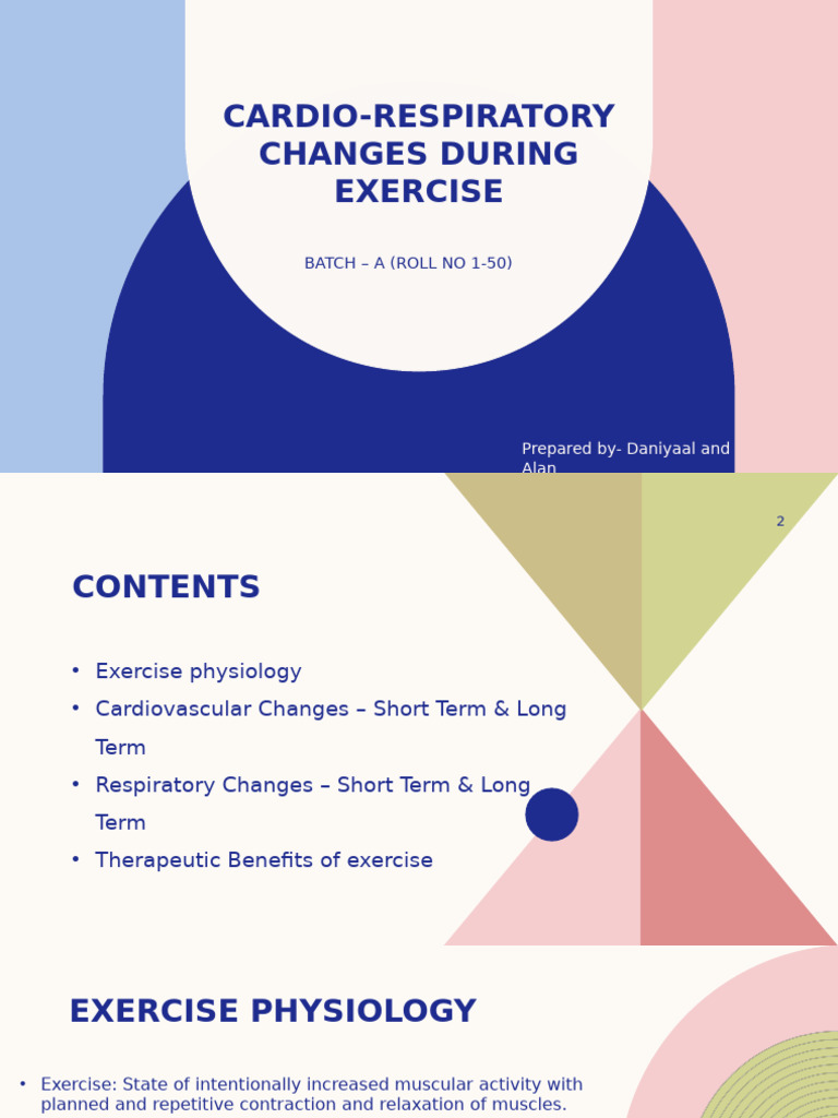 Cardio Respiratory 2 | PDF | Respiratory System | Breathing