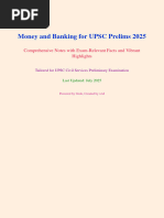 Money and Banking Economics Project Class12 | PDF