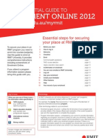 RMIT Online Enrolment Guide | PDF | Postgraduate Education | Diploma