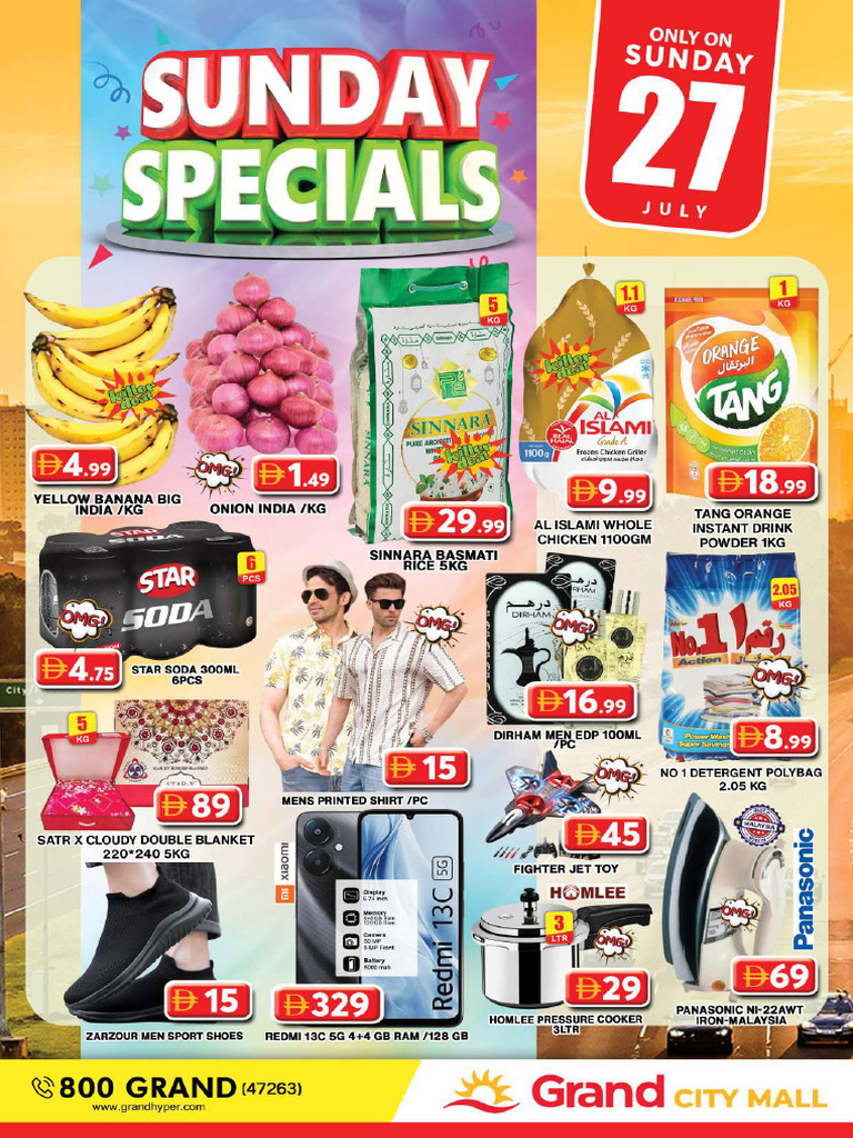 GCM Sunday Specials 27 July | PDF