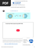 RAM Connection V8i Base Plate Design Guide | PDF | Tab (Gui) | Spreadsheet
