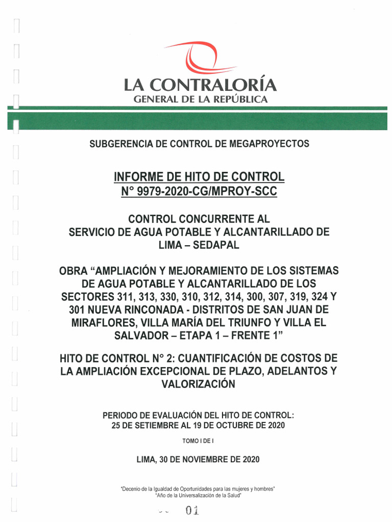 Informe 2 (Informe de Hito de Control #2) | PDF | Túnel | Tubería ...