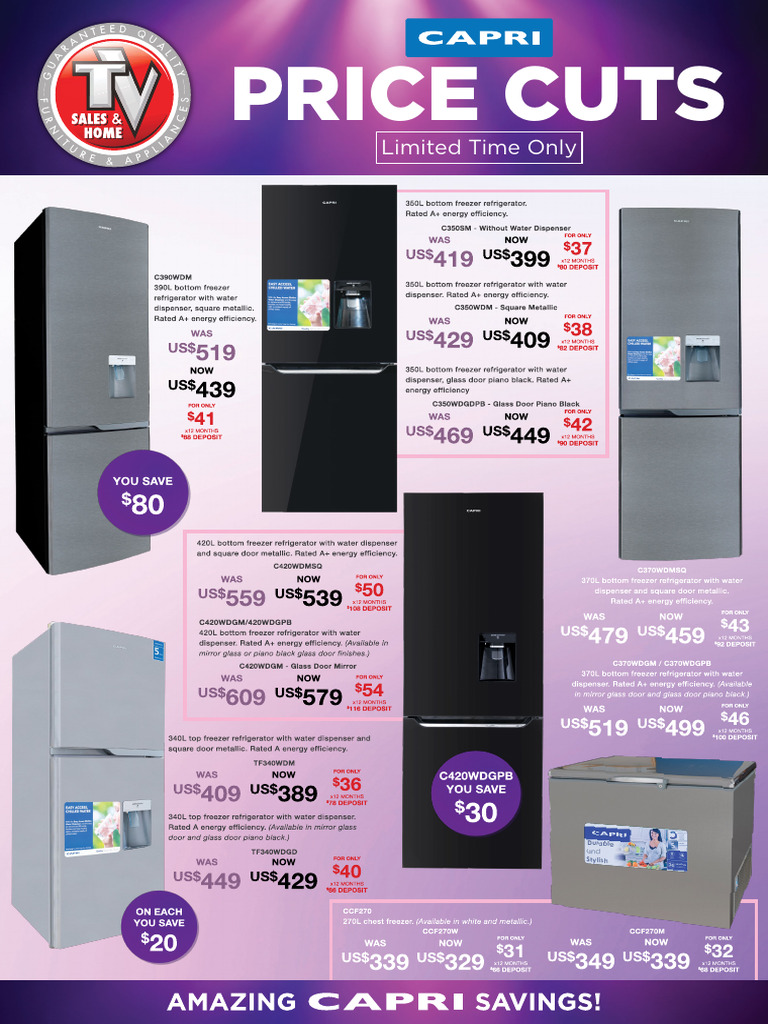 TVSH Capri Promotion A3 Catalogue Master (Digital 14.07.25) WM | PDF