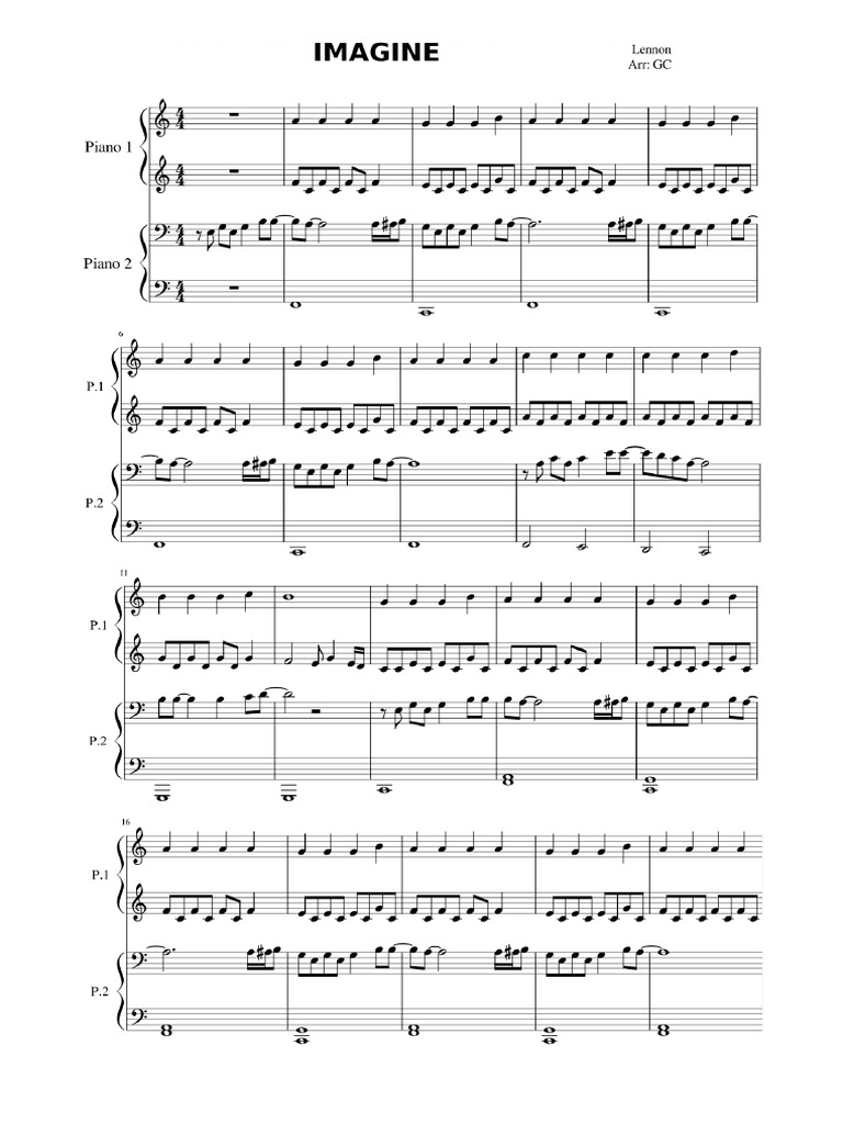 Imagine 4 Hands | PDF