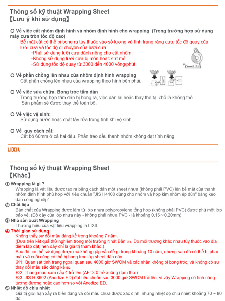 Wrapping Materials Information | PDF