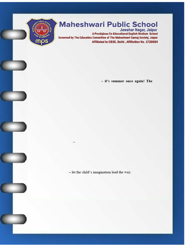 MPS Class 12 Holiday Homework 2025 | PDF | Mathematics | Force
