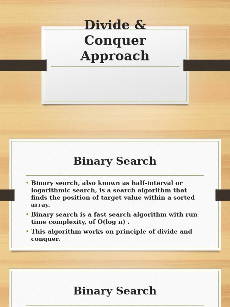 Divide & Conquer Approach | PDF | Multiplication | Matrix (Mathematics)
