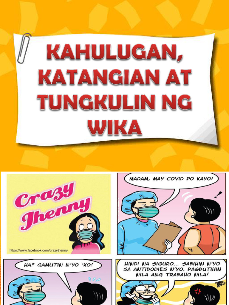 Kahulugan at Katangian NG Wika | PDF