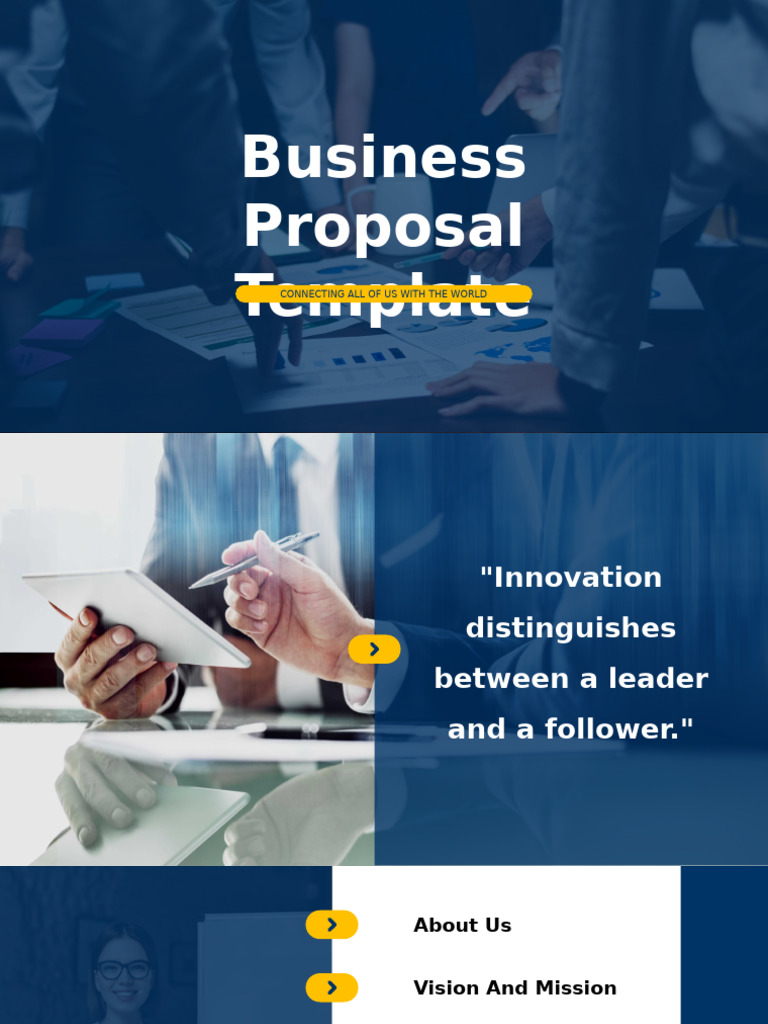 Business Proposal Template Overview | PDF | Computing | Telecommunications