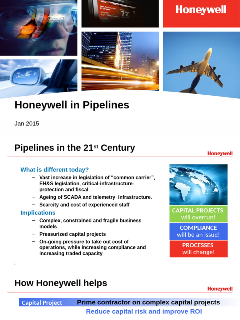 Honeywell Pipeline Solutions Overview | PDF | Scada | Microsoft Windows