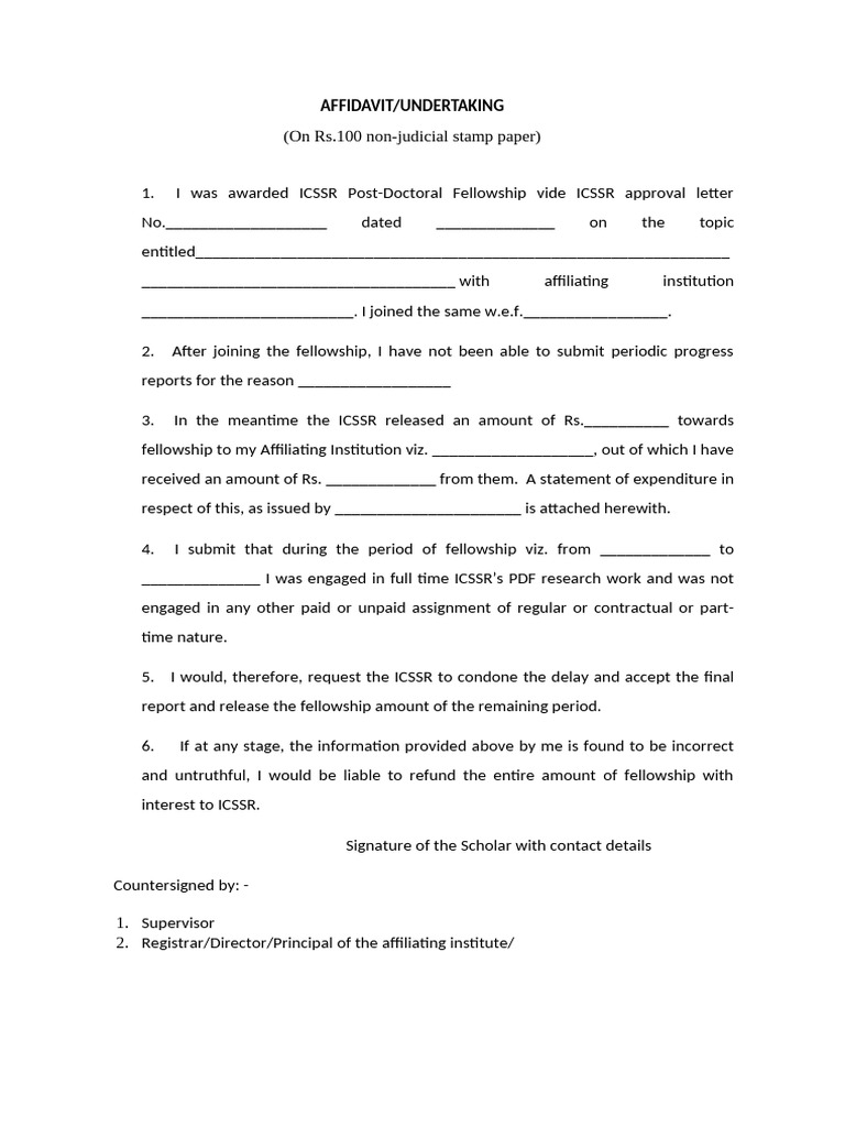 RFS AFFIDAVIT For Delayed Submission | PDF