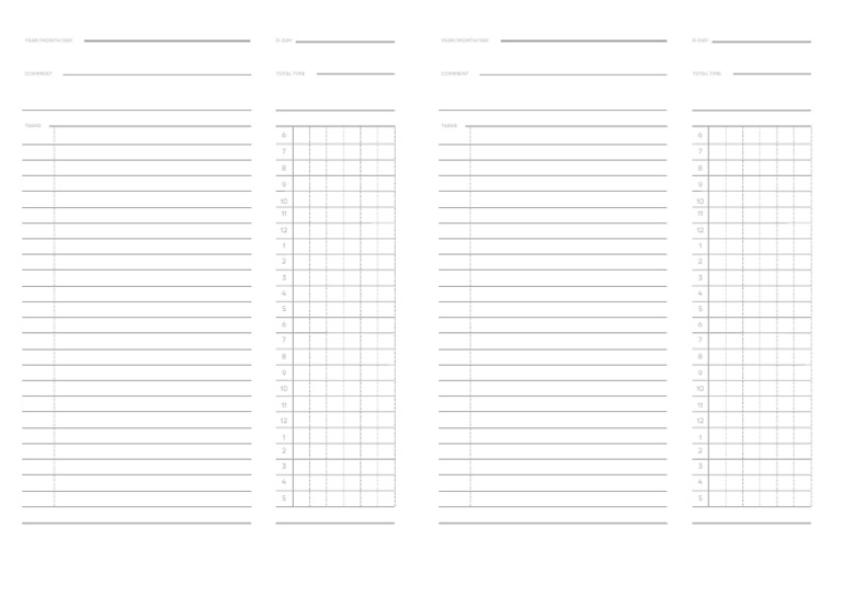 Korean Style Study Planner | PDF
