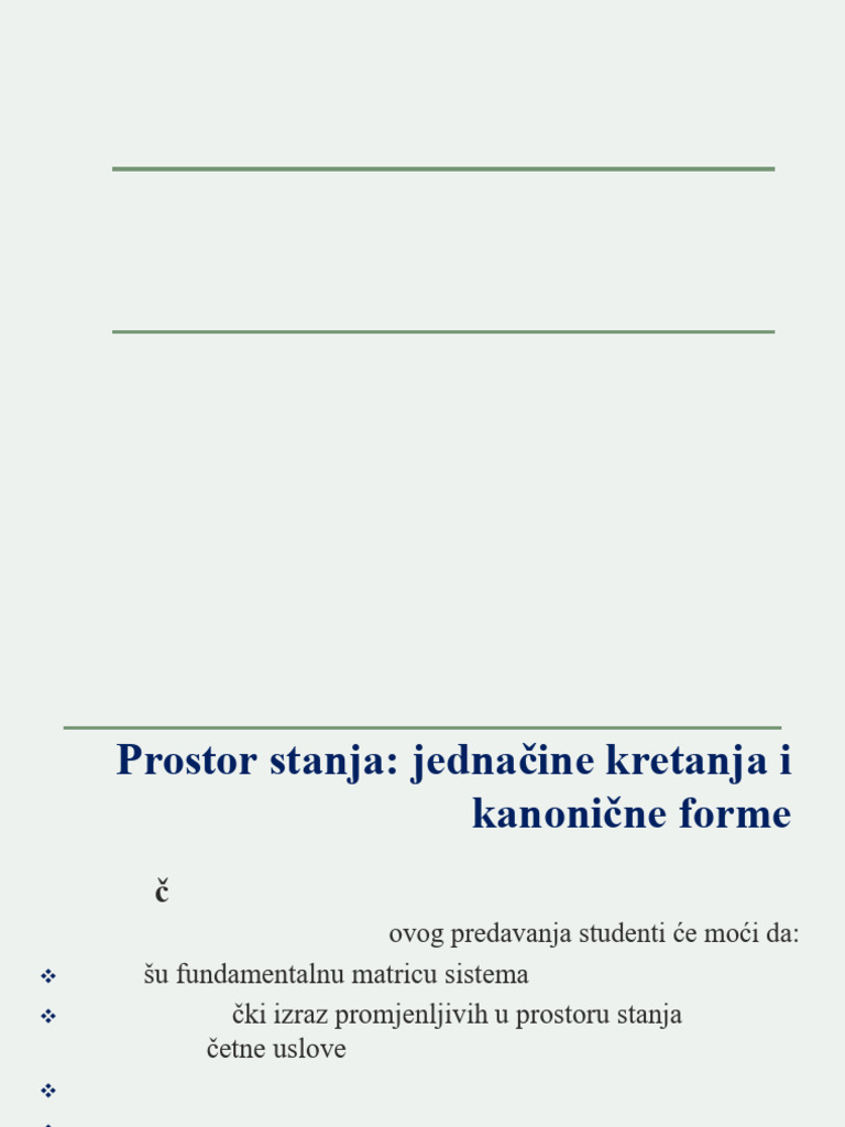 Predavanje 4 | PDF