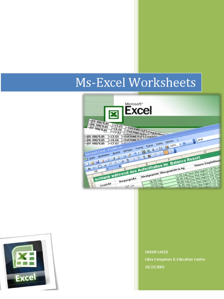 My Excel Book | PDF | Rounding | Spreadsheet