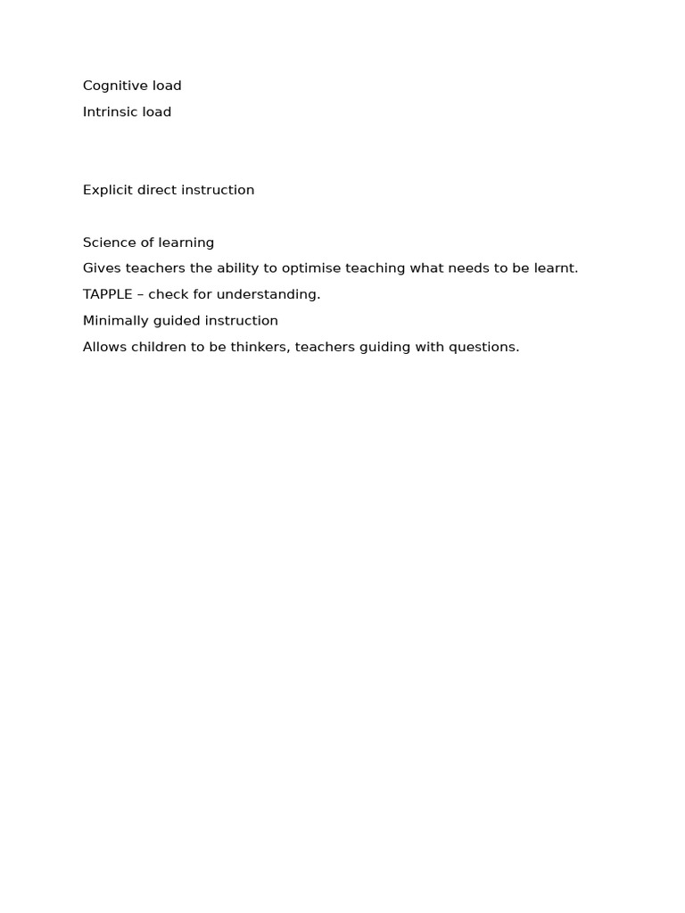 EDU2004 Week 3 | PDF