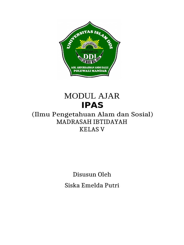 Bab 7 - Ma Ipas Kls 5 | PDF