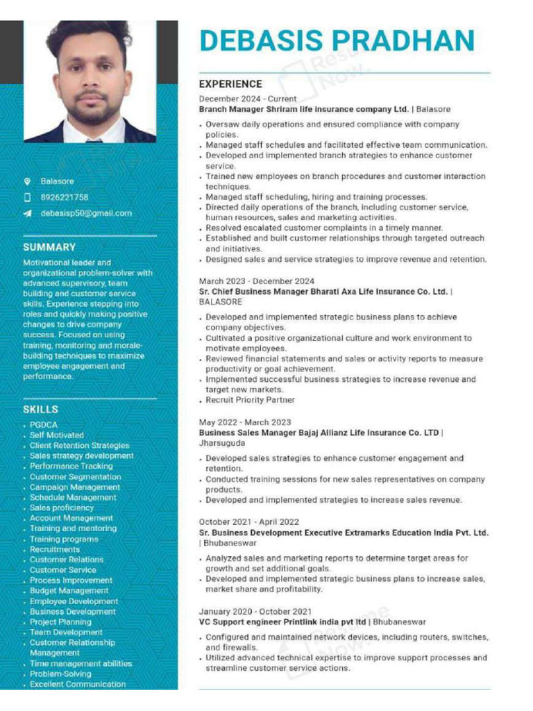 Deba Resume | PDF