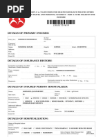 Paramount Health Insurance Claim Form | PDF | Insurance | Hospital