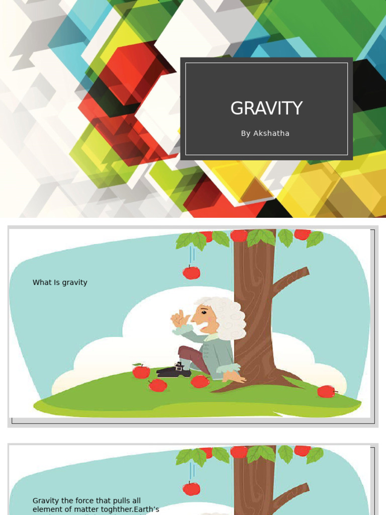 Gravity Science Project | PDF