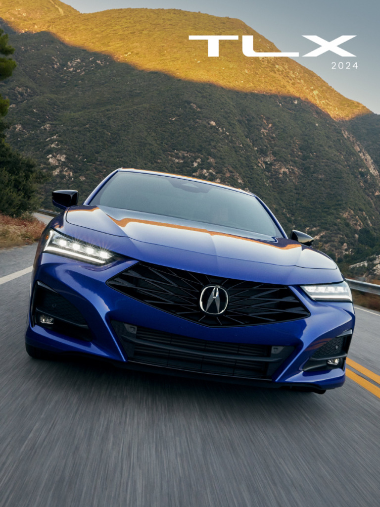Acura 2024 TLX Fact Sheet | PDF | Vehicle Technology | Automotive Technologies