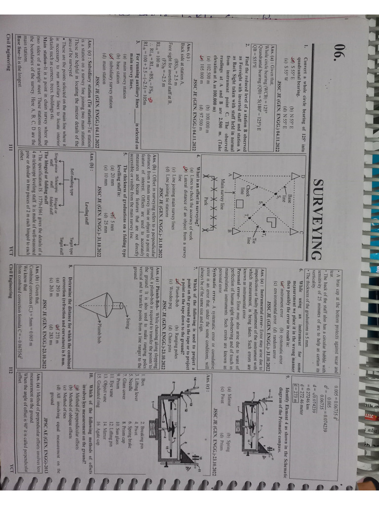 Surveying Objective | PDF