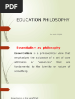 Essentialism in Education: A Critical Analysis | PDF | Philosophy Of ...