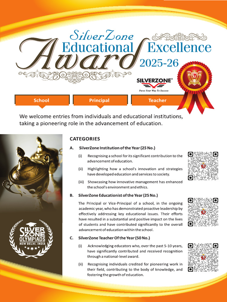 Silverzone Excellance Award 2025 | PDF