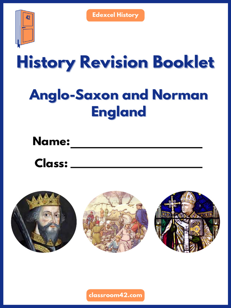 Revision AngloSaxonNormanEngland Booklet | PDF | Duchy Of Normandy ...
