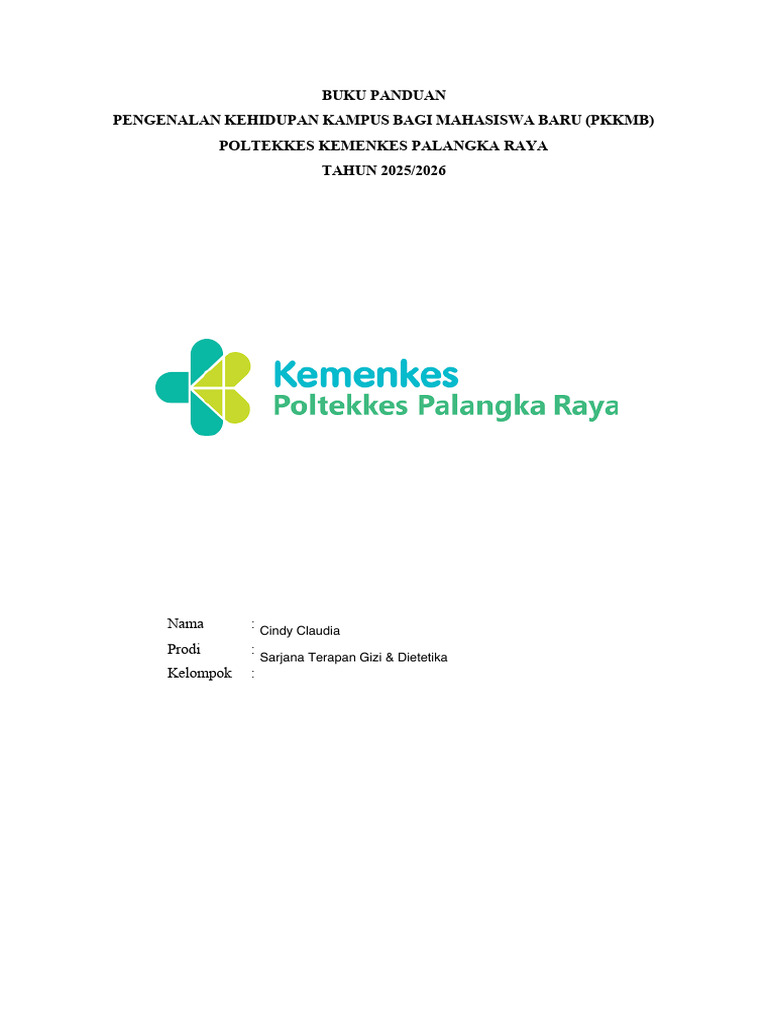 Buku Panduan PKKMB 2025 | PDF