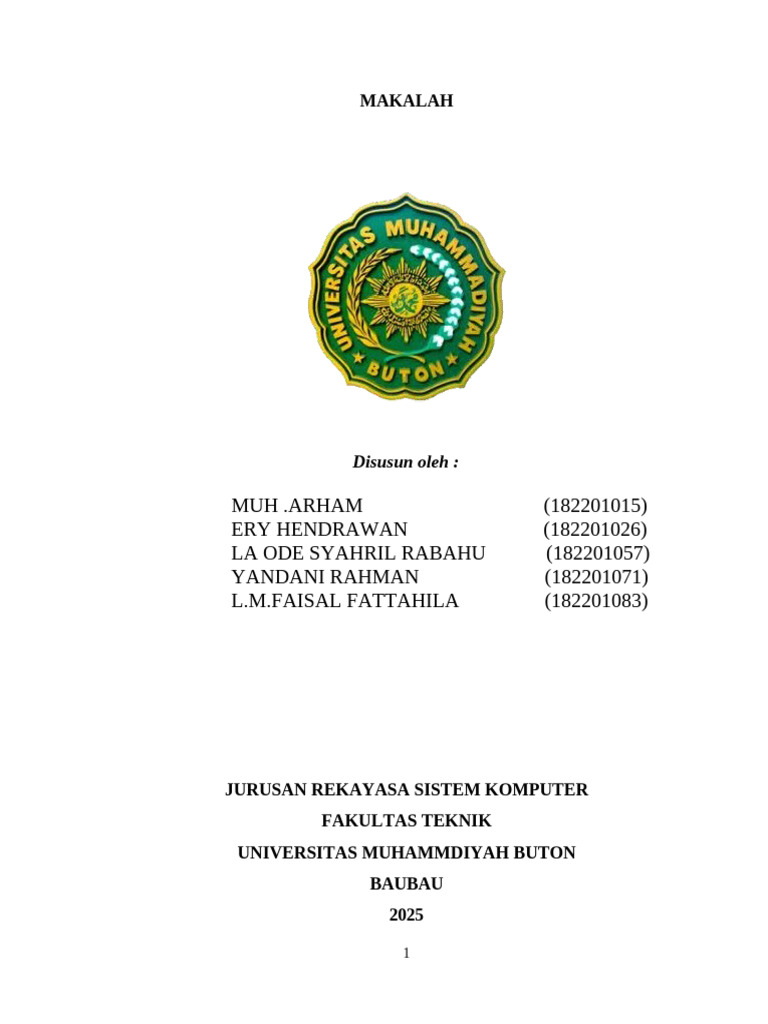 Laporan Robotika - 1 | PDF