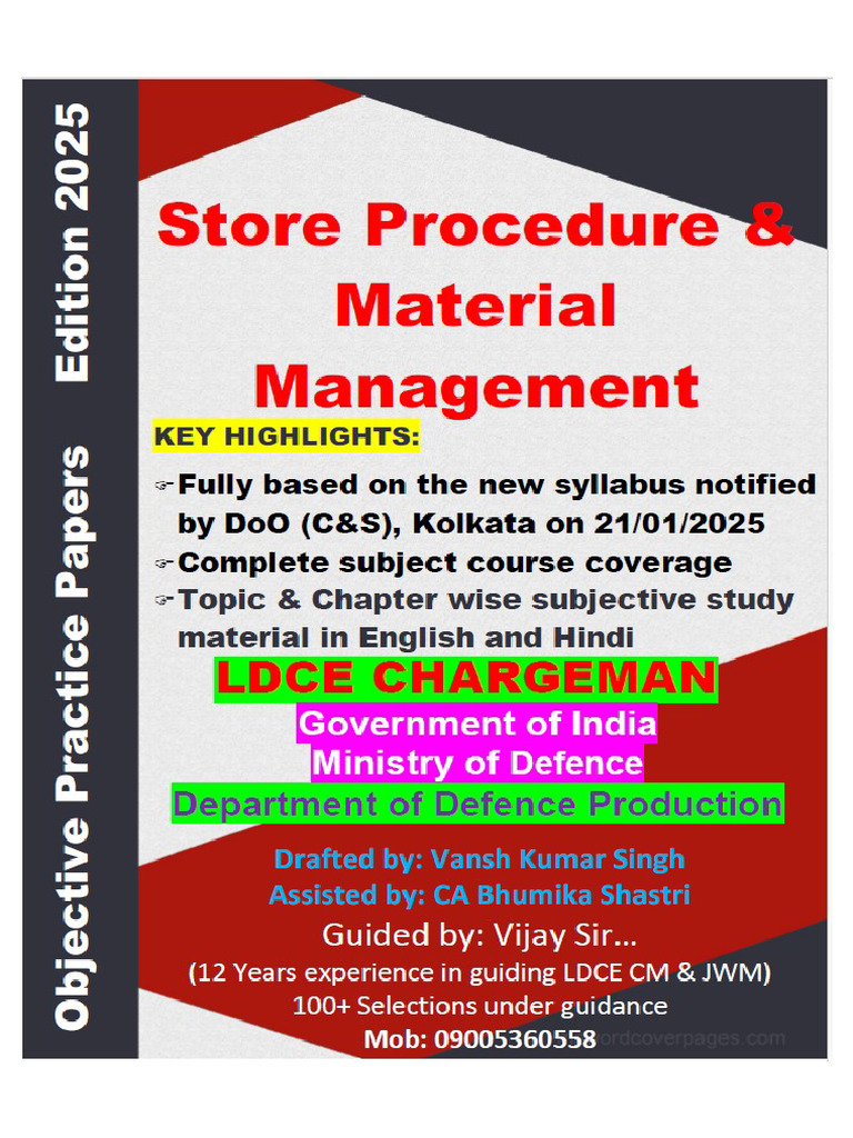 SPMM Subjective Notes Book Sample 2025 | PDF