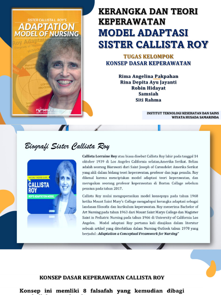 Model Adaptasi Callista Roy dalam Keperawatan | PDF
