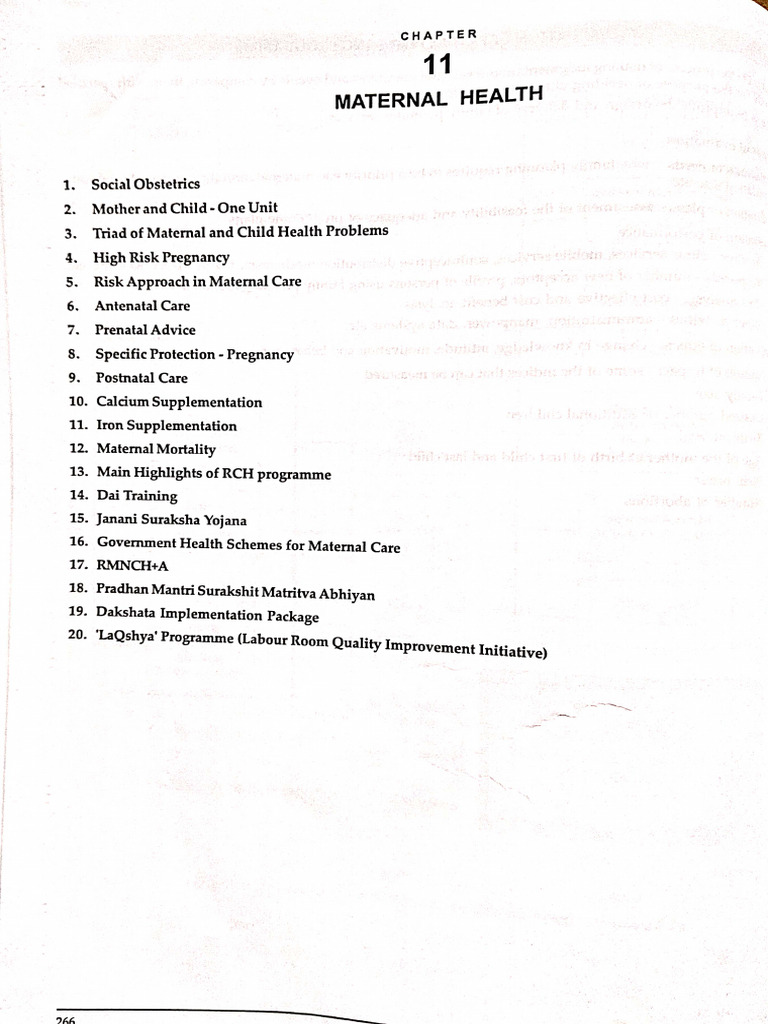 Maternal and Child Health Overview | PDF | Postpartum Period | Pregnancy