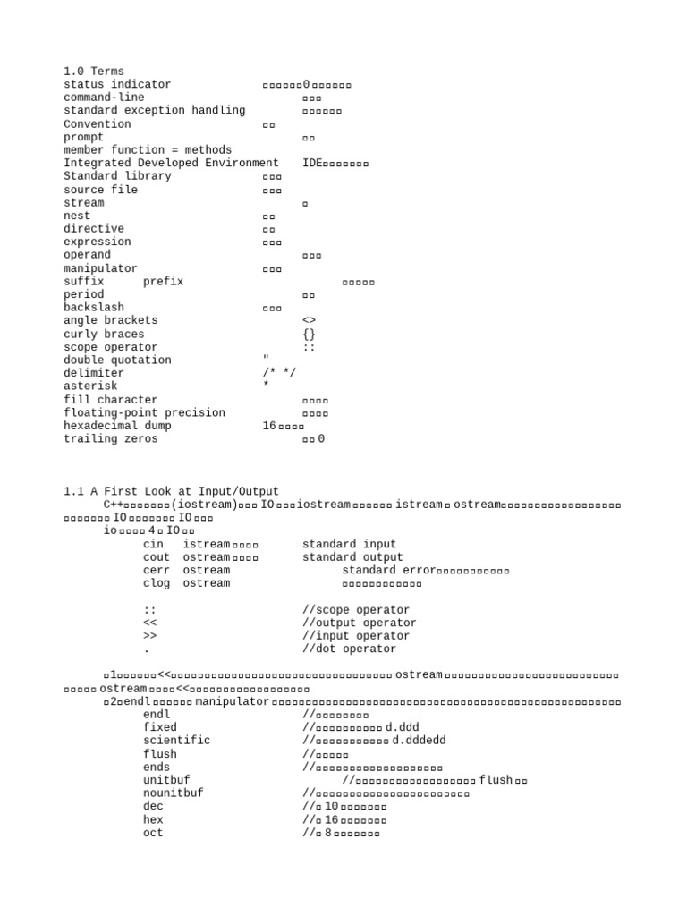 01 Start With Input and Output | PDF | Bracket | Computer Programming