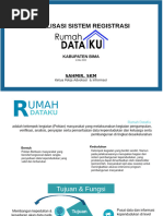 Panduan Pengelolaan Rumah DataKu | PDF