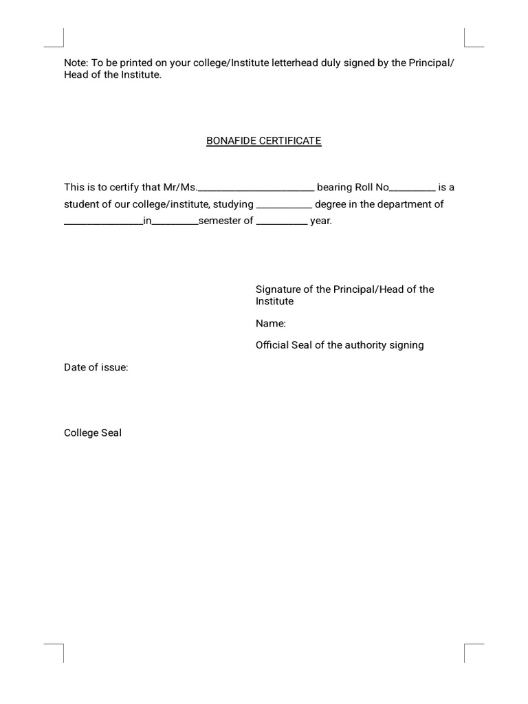 Bonafide Certificate Summer Internship 2025 Iit Dharwad Pdf