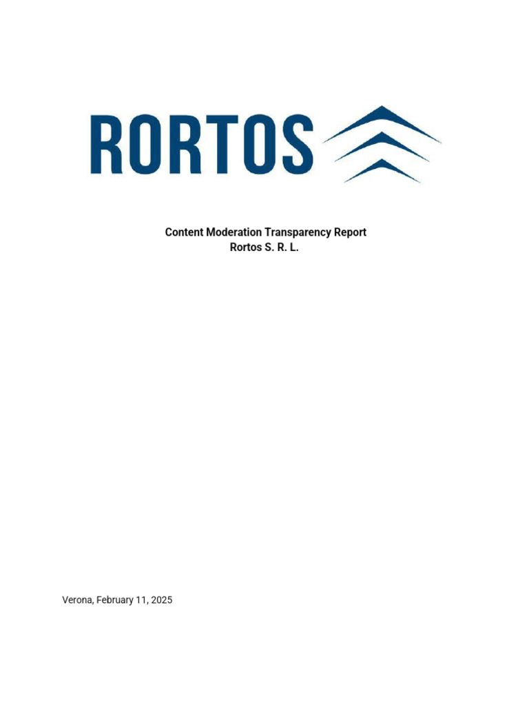 Content Moderation Transparency Report | PDF | Computing