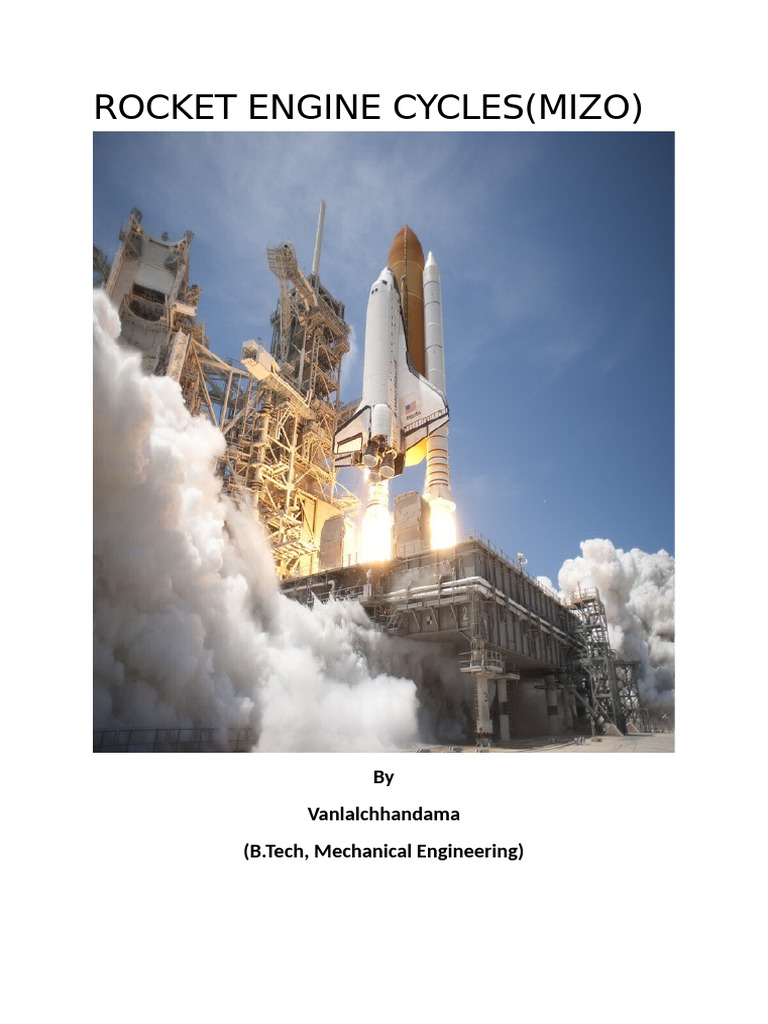 Rocket Engine Cycle | PDF