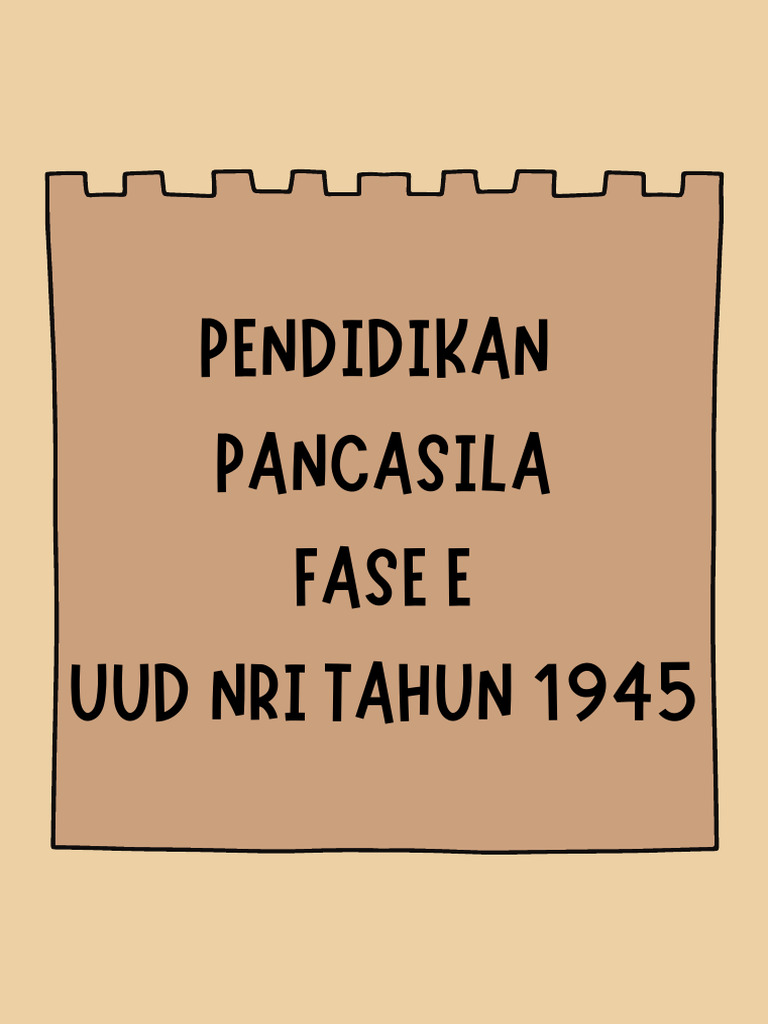 Norma dan Aturan dalam UUD 1945 | PDF