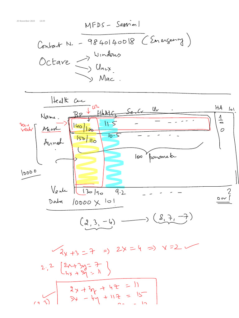 MFDS - Session 1 | PDF