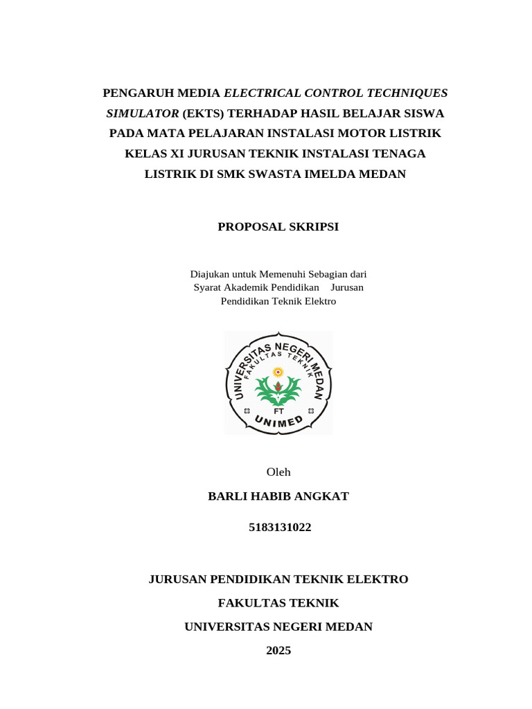 Proposal Skripsi Revisi Ke 100 | PDF